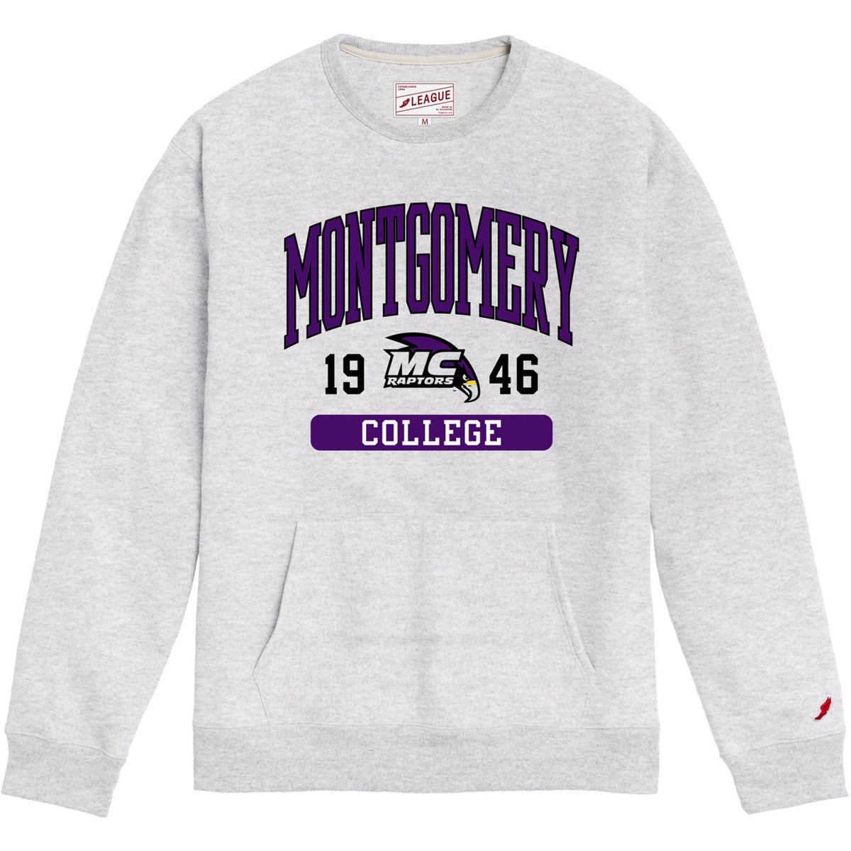 1636 Pocket Crew | Ash – Montgomery College Campus Store