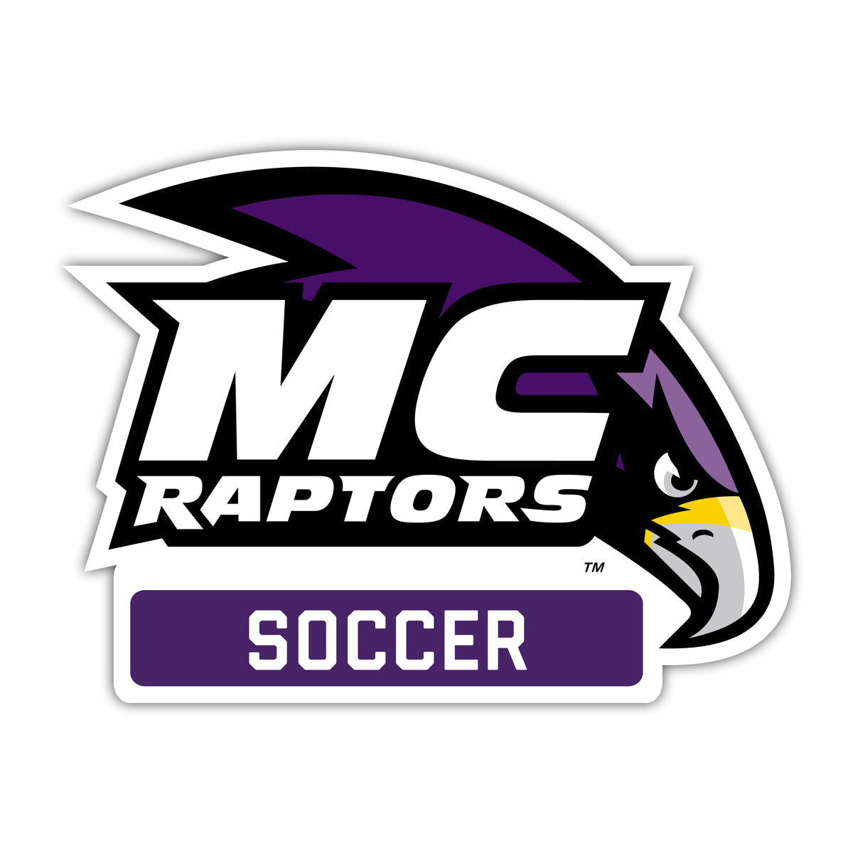 Montgomery SOCCER Decal - M10 – Montgomery College Campus Store