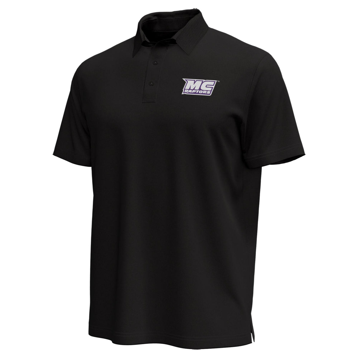Icon Polo | Black – Montgomery College Campus Store